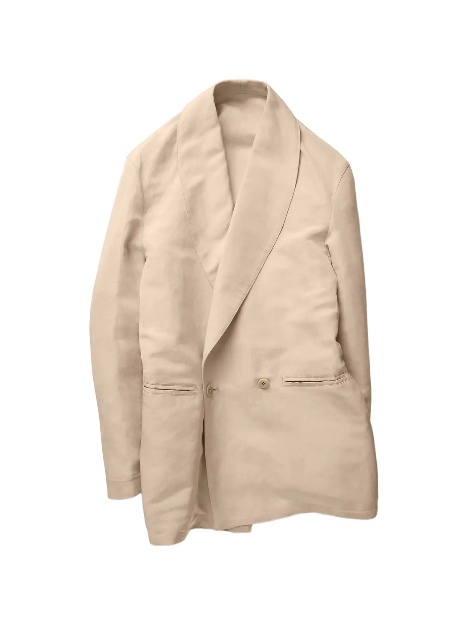 Куртка Double-breasted shawl-lapel jacket