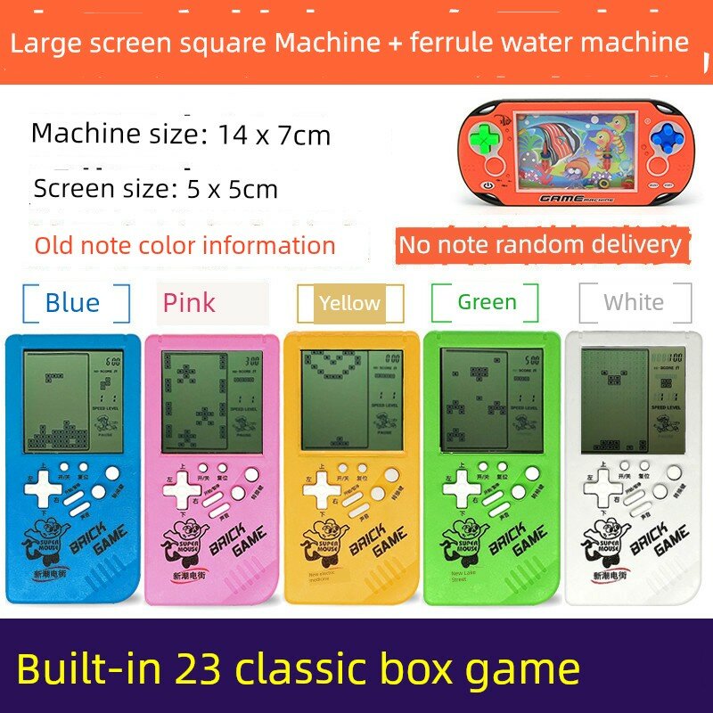 Игровая приставка Gamepoke, 3,2", 300+ игр, для 2 игроков, с аккумулятором