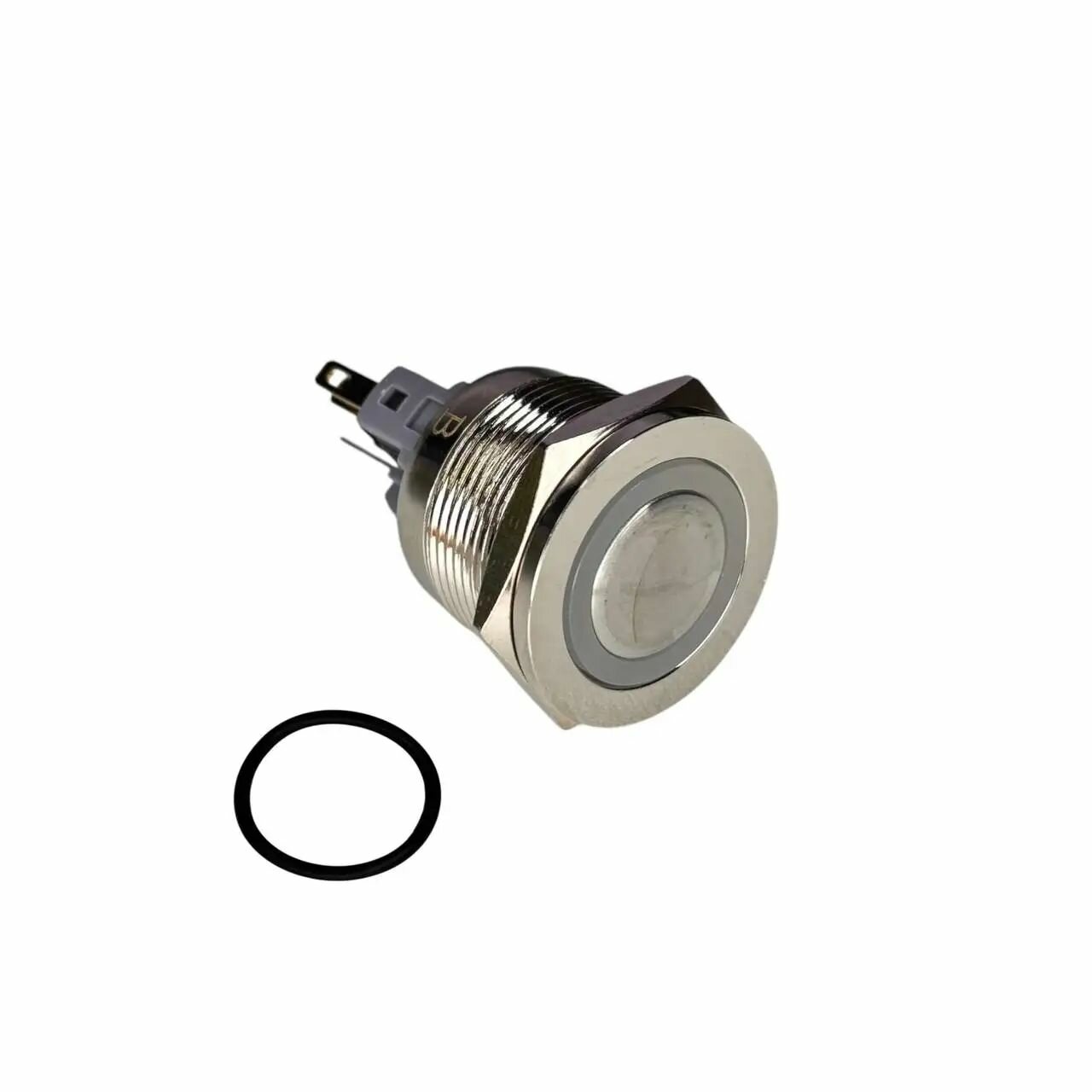 Кнопка антивандальная с подсветкой GQ22PF-11E/B/N on-(off)+off-(on)