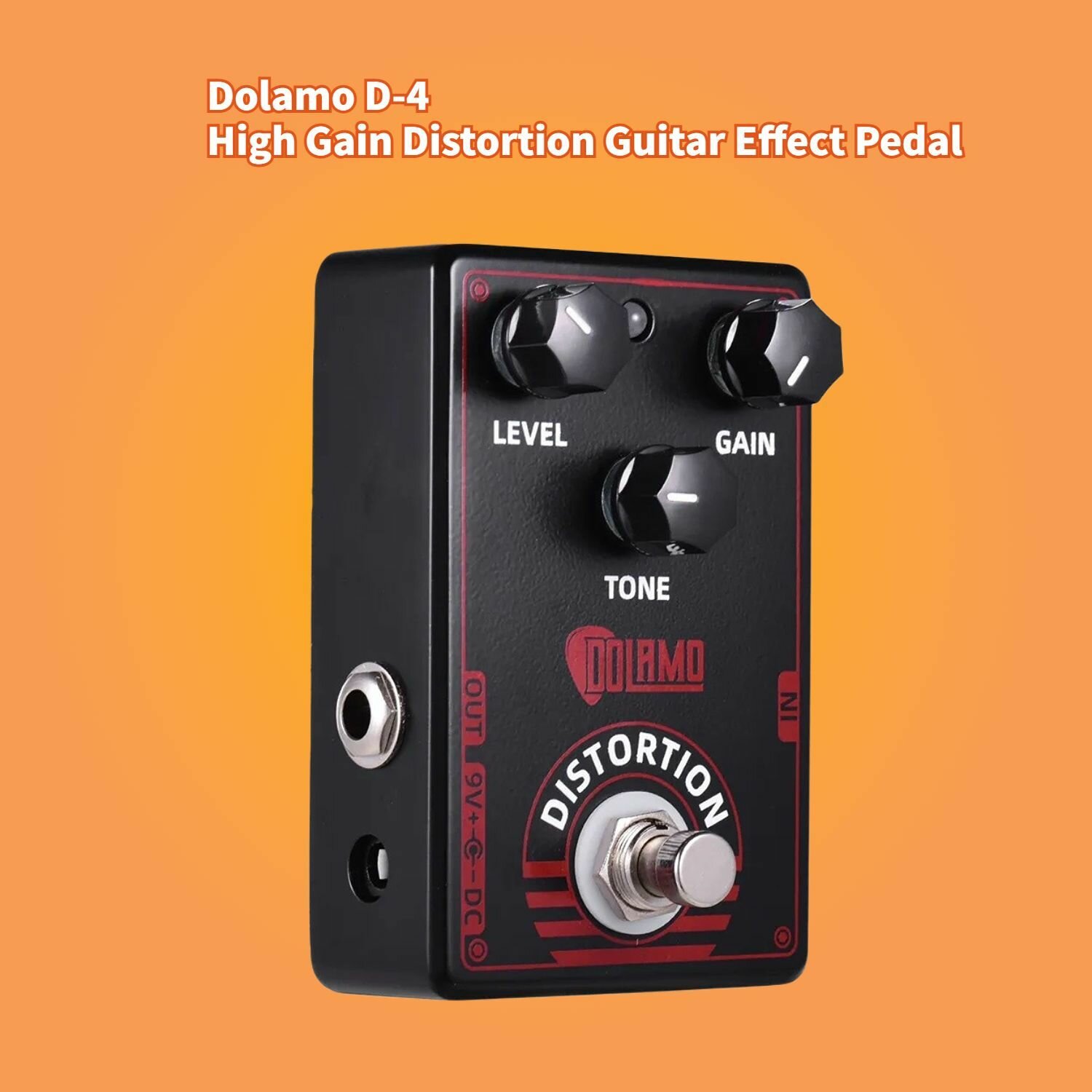 Dolamo D-4 High Gain Distortion гитарная педаль эффектов Педаль эффектов в истинном
