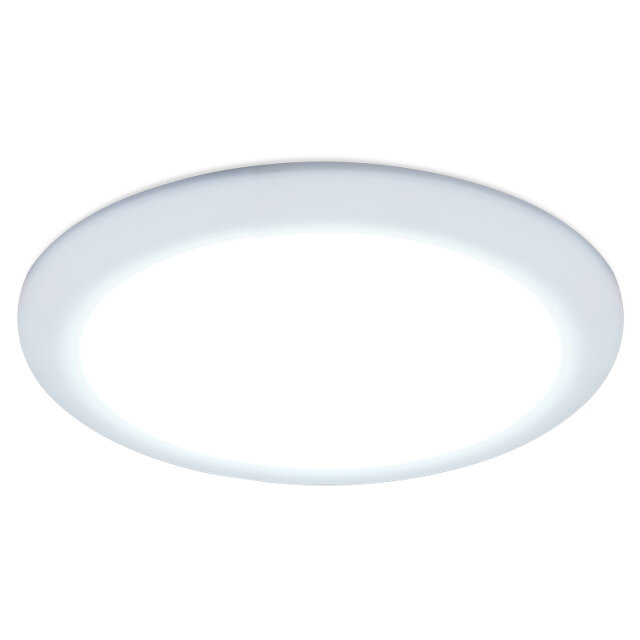 Светильник встраиваемый AMBRELLA LIGHT Даунлайт LED 5Вт+3Вт 6400K/3000K 3 режима света круг белый