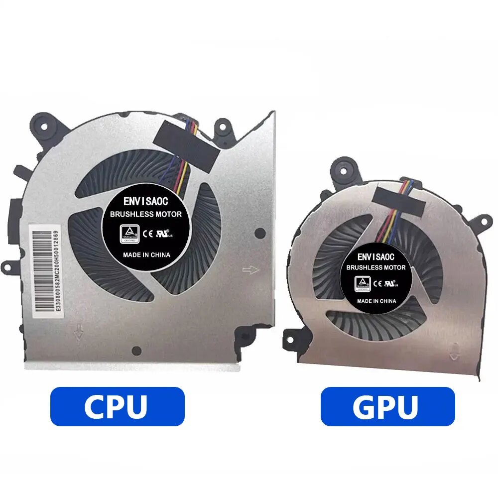 Вентилятор охлаждения ноутбука ENVISAOC MSI GF66/76 CPU/GPU