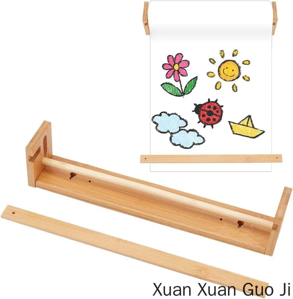 OLYCRAFT Настенный держатель для рулонов крафт-бумаги 12-дюймового бумажного мольберта, диспенсер