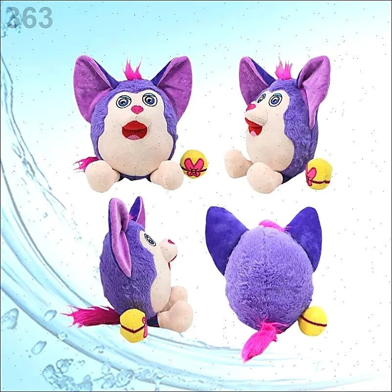 Мягкая игрушка Tattletail Фиолетовый хлопковый флис для девочек с батарейками, подарок на Новый год