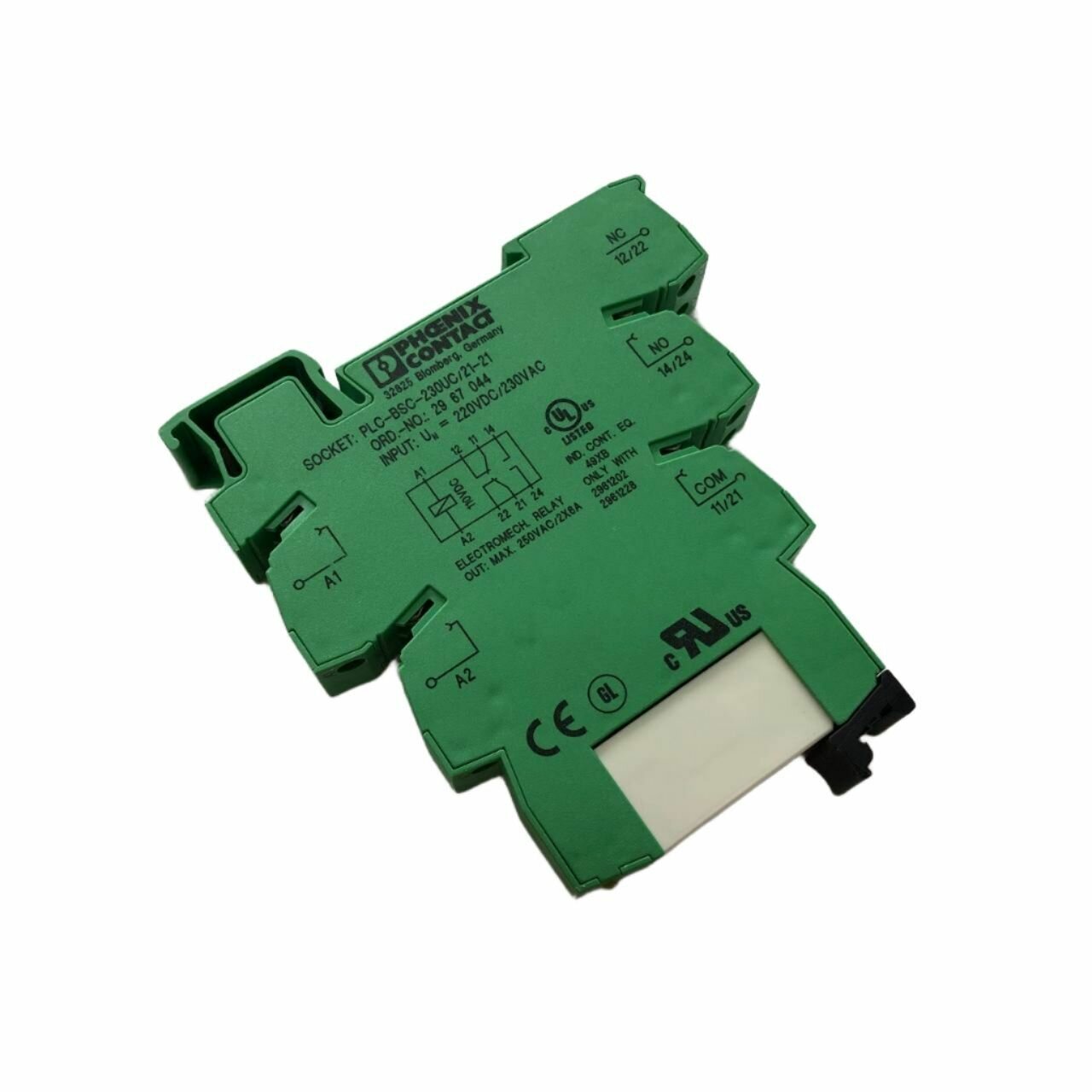 1 шт Базовый релейный модуль PLC-BSC-230UC/21-21 + реле 2961202
