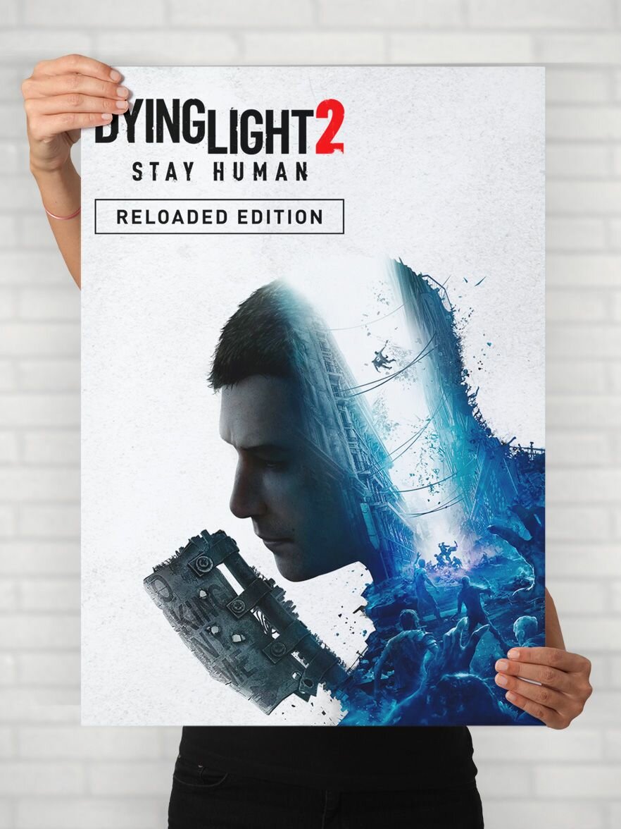 Плакат на стену для интерьера Дайн Лайт (Dying Light 6) - Постер по компьютерной игре формата A2 (42x61 см)