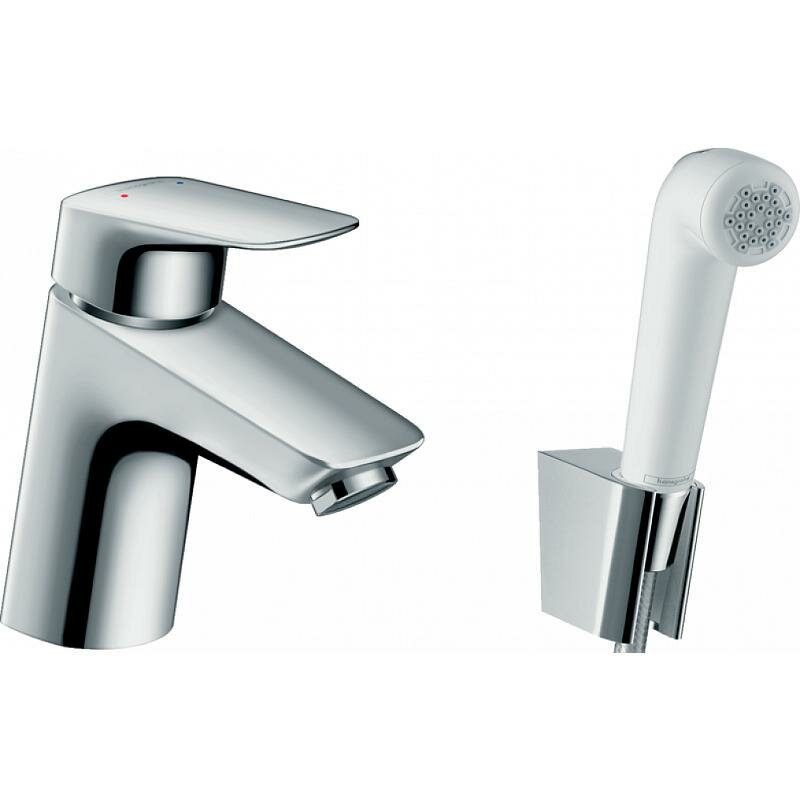 Смеситель для раковины Hansgrohe Logis 71290000 хром, рычажное управление, латунь