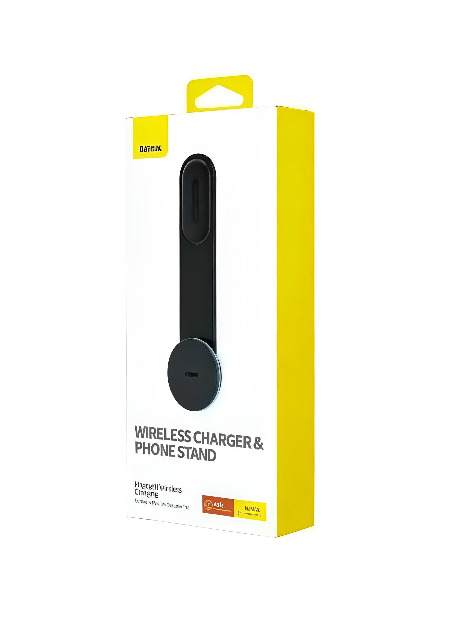 Автомобильный магнитный держатель Baseus C02 Pro Magnetic Wireless Phone Holder, 15W , черный