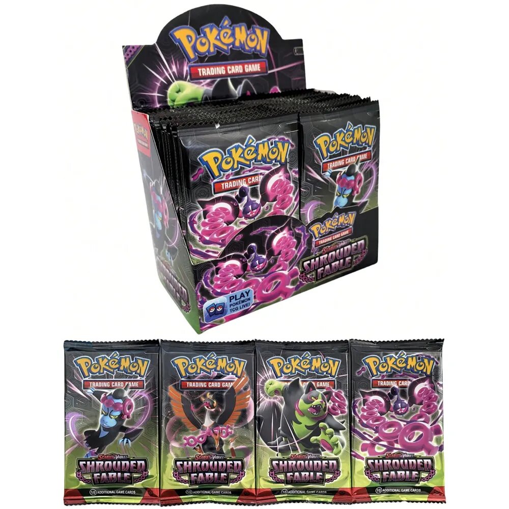 "Pokemon" Покемон Карты, пакеты пополнения карт, наборные карточки,10 шт.