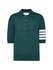 Рубашка THOM BROWNE 4-Bar wool polo shirt, размер 44, зеленый,