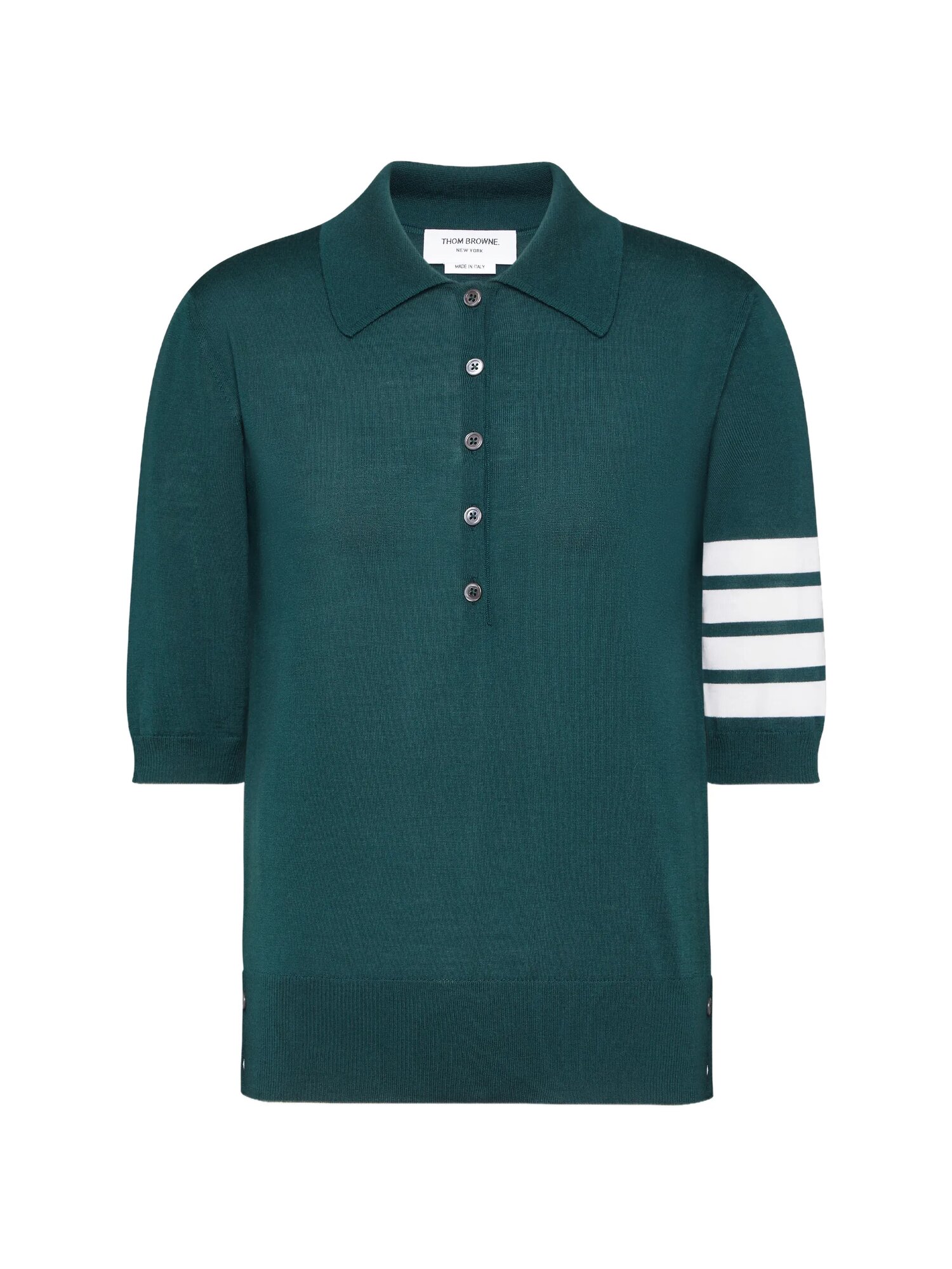 Рубашка 4-Bar wool polo shirt