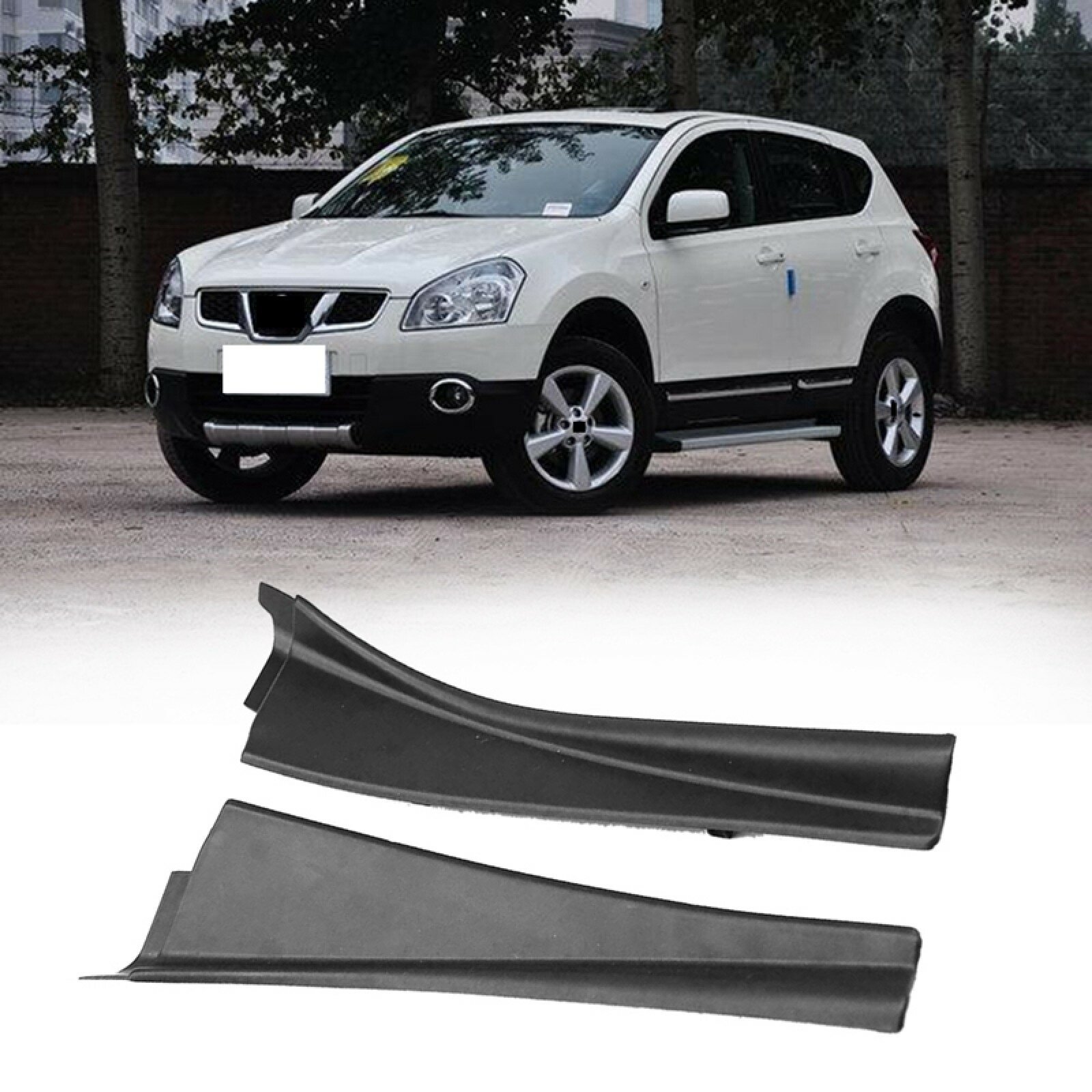 Водоотражающие накладки MyPads для переднего стеклоочистителя Nissan Qashqai J10 2008-2015