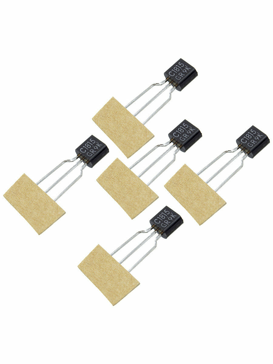 Транзистор 2SC1815GR TO-92 UTC (упаковка 5шт) NPN 50В 0.15А 0.4Вт