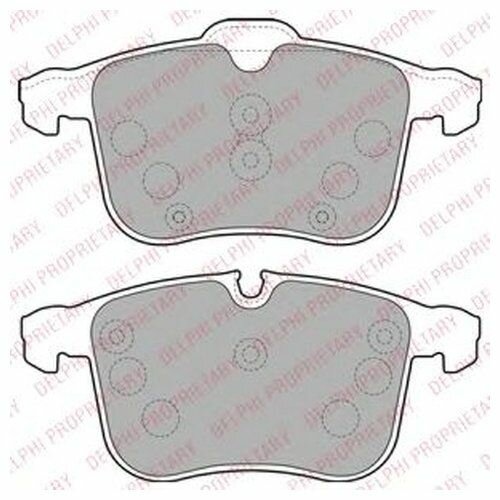 Колодки тормозные Delphi LP1783 для Opel Signum, Vectra; Saab 9-3