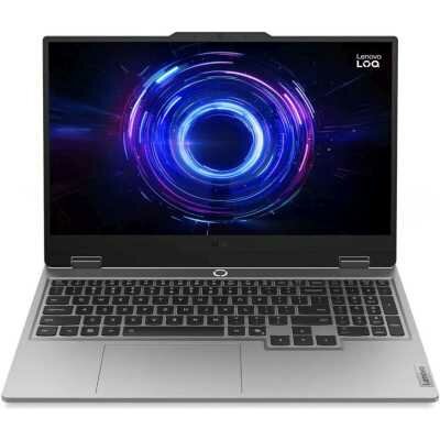 Ноутбук LOQ 15IRX10 83JE00L2PS Intel Core i7 13700HX, 2.1 GHz - 5.0 GHz, 24576 Mb, 15.6" Full HD 1920x1080, 512 Gb SSD, nVidia GeForce RTX 5050 8192 Mb, No OS, серый, 2.4 кг, 83JE00L2PS