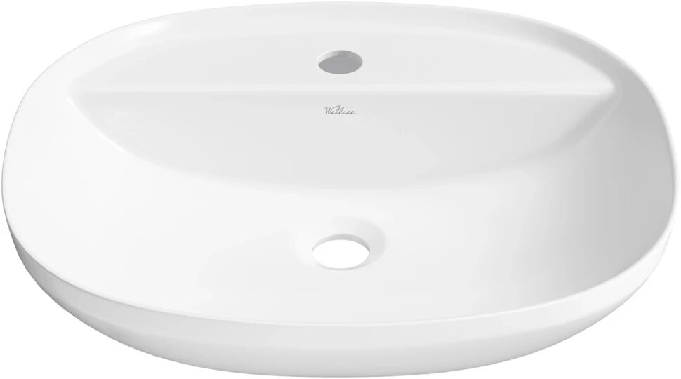 Раковина-чаша Wellsee Cute Twin R 318402000 50x42 см, накладная, белый