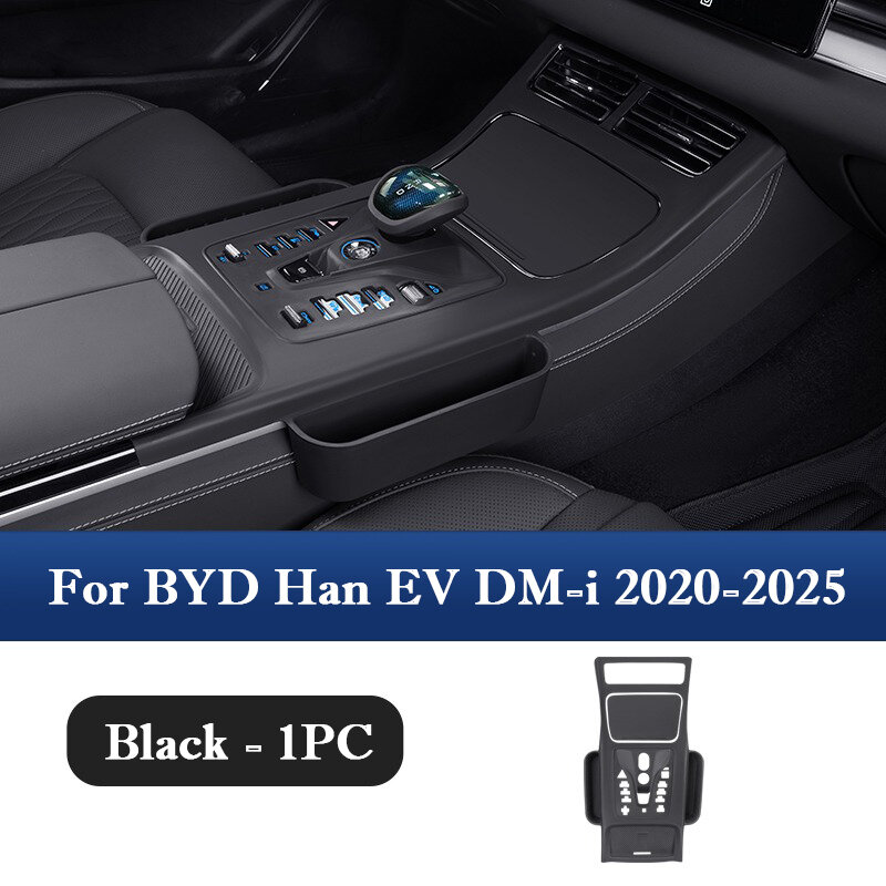 Коврик с беспроводной зарядкой для BYD Han EV DM-i 2020-2025 - антискользящий силикон для центральной консоли