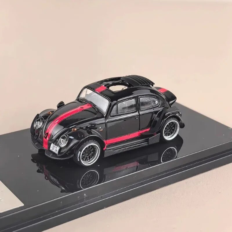 MASSDI Inspire 1:64 черное авто из сплава Черный, c