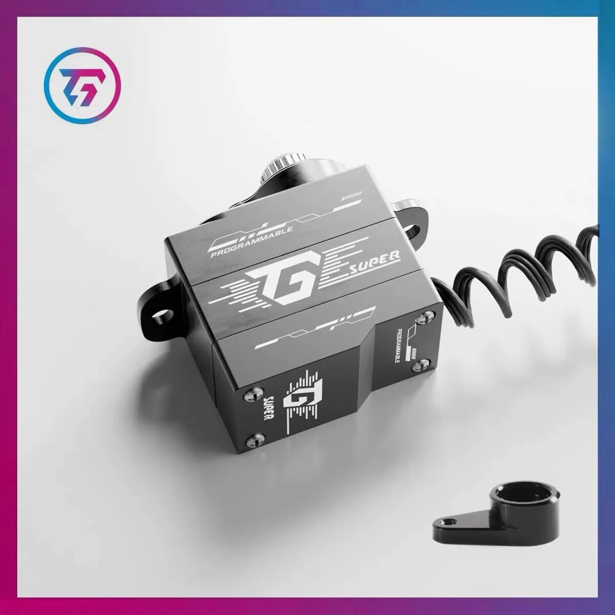 TG Цельнометаллический сервопривод с рычагом для RC