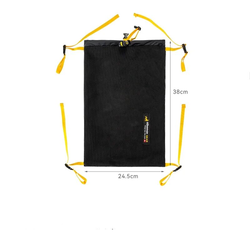 Тактическая сумка-органайзер HIKEMAN Black 38x24.5см
