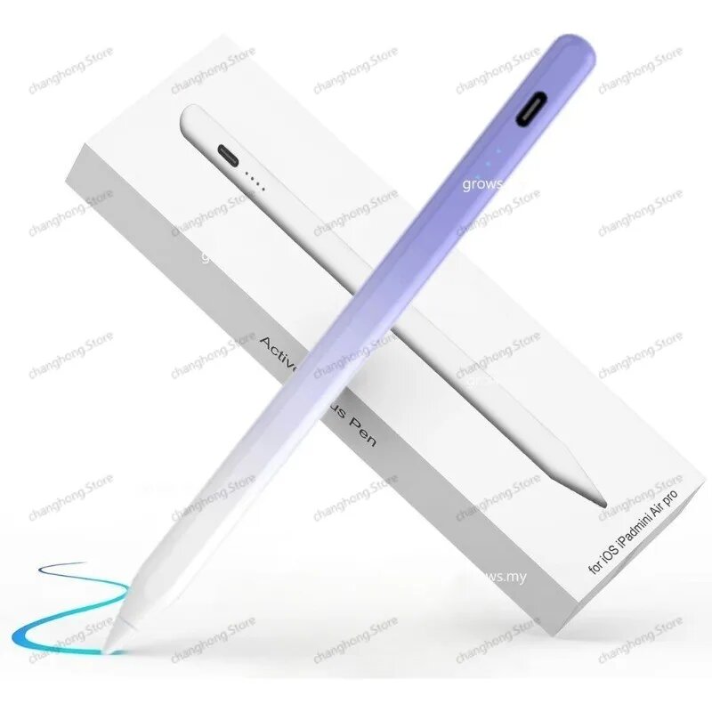 Стилус для iPad Air/Pro, фиолетовый градиент