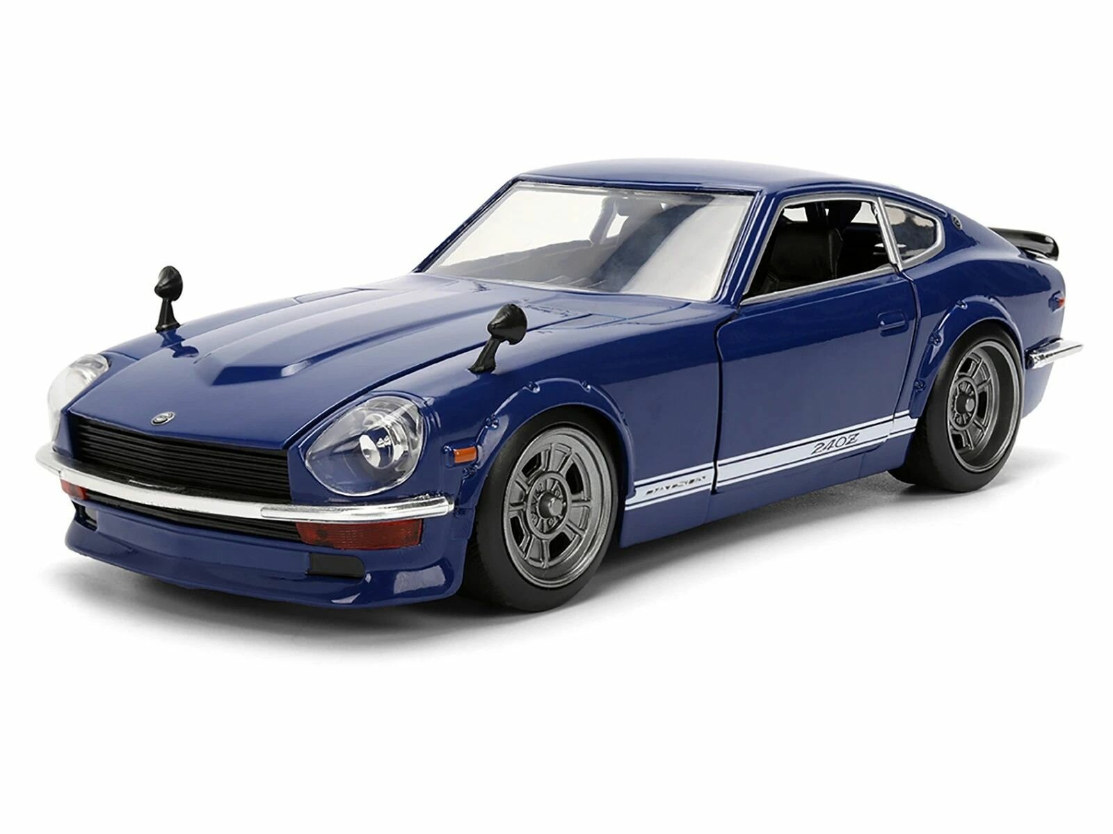 Модель автомобиля Jada Toys Datsun 240Z в масштабе 1:24, ретро-автомобиль, коллекционная игрушка