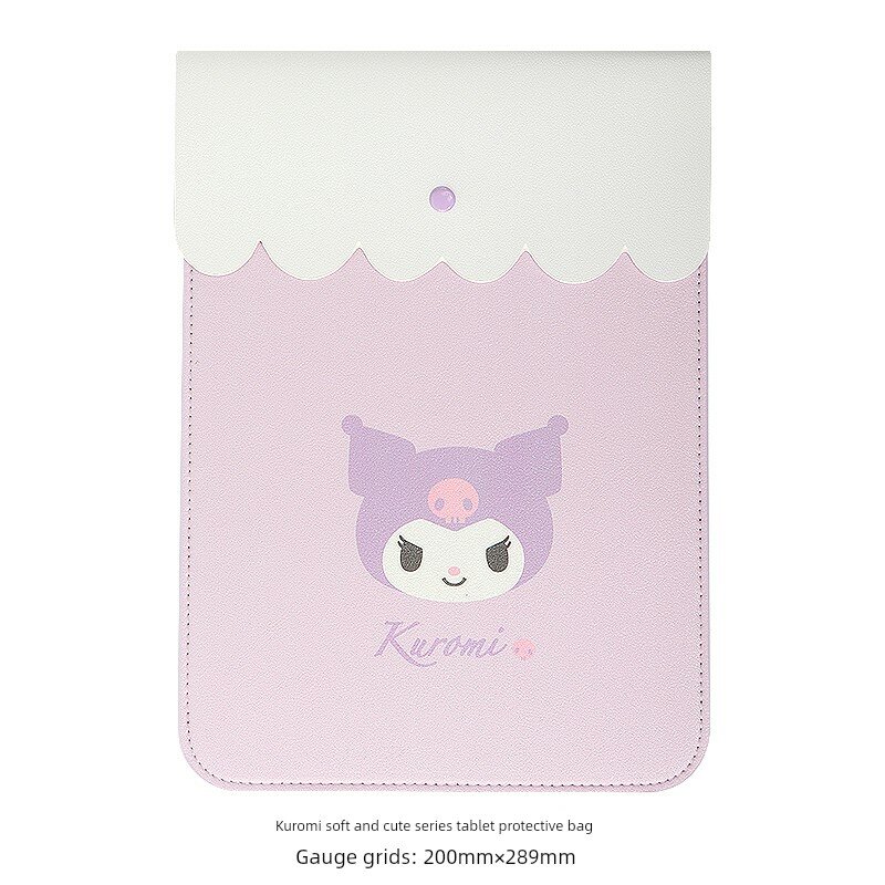 Kuromi Чехол для планшета 20x28.9 см Защитный чехол для планшета 10-11 дюймов с персонажем
