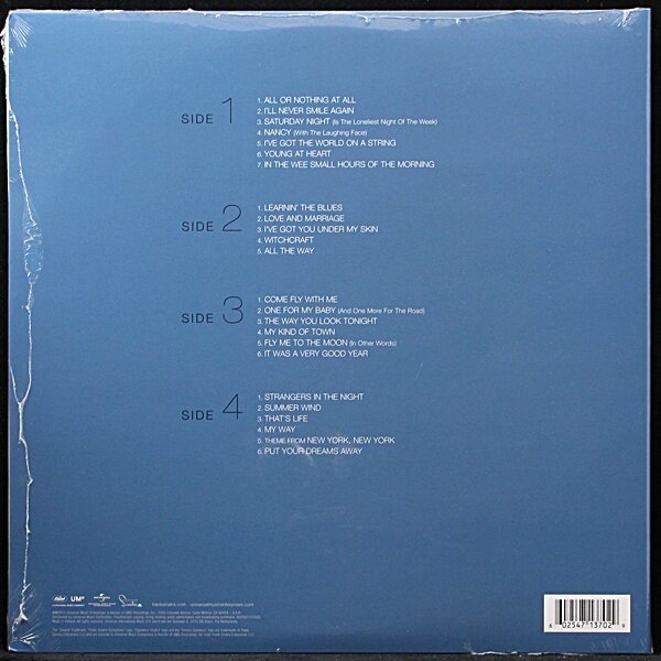 Frank Sinatra - Ultimate Sinatra (виниловая пластинка) (2LP) — фото 1