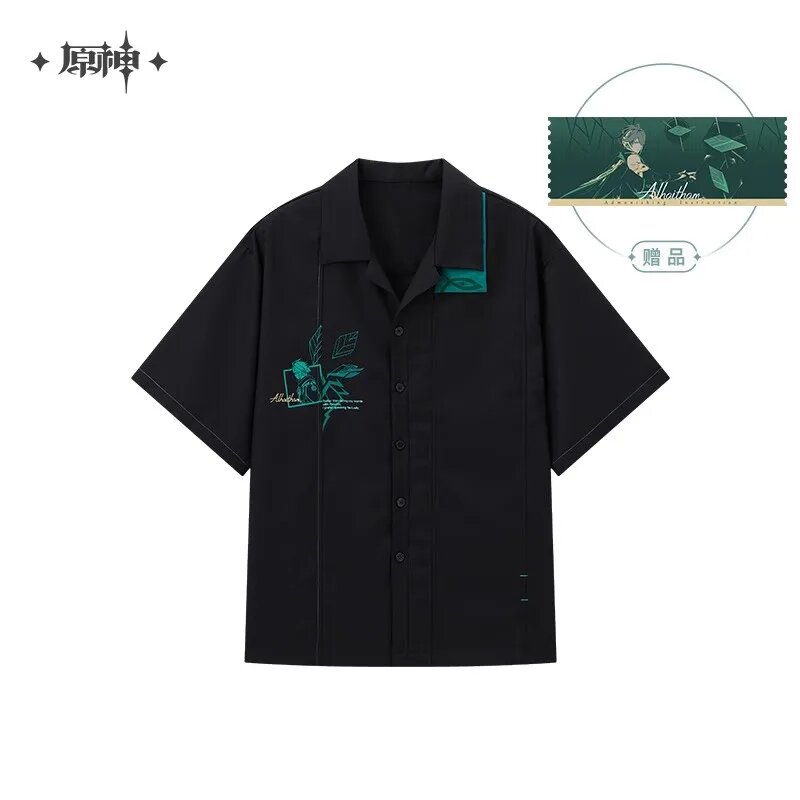 Рубашка мужская Alhaitham Genshin Impact, XL