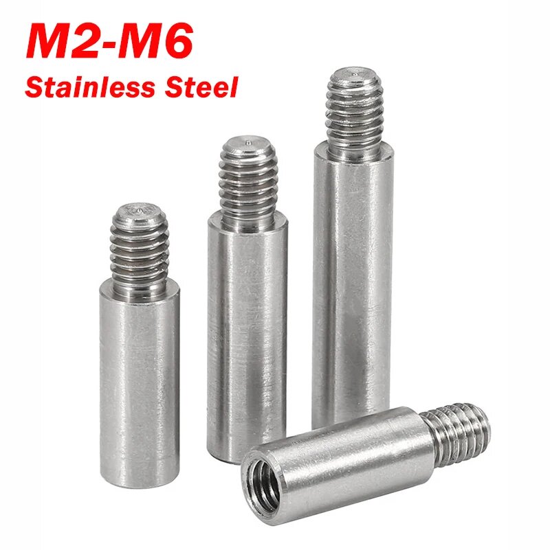 Стойки-спейсеры из нержавеющей стали M2-M6 3-100мм M4(Thread L 6mm), 20mm-5pcs