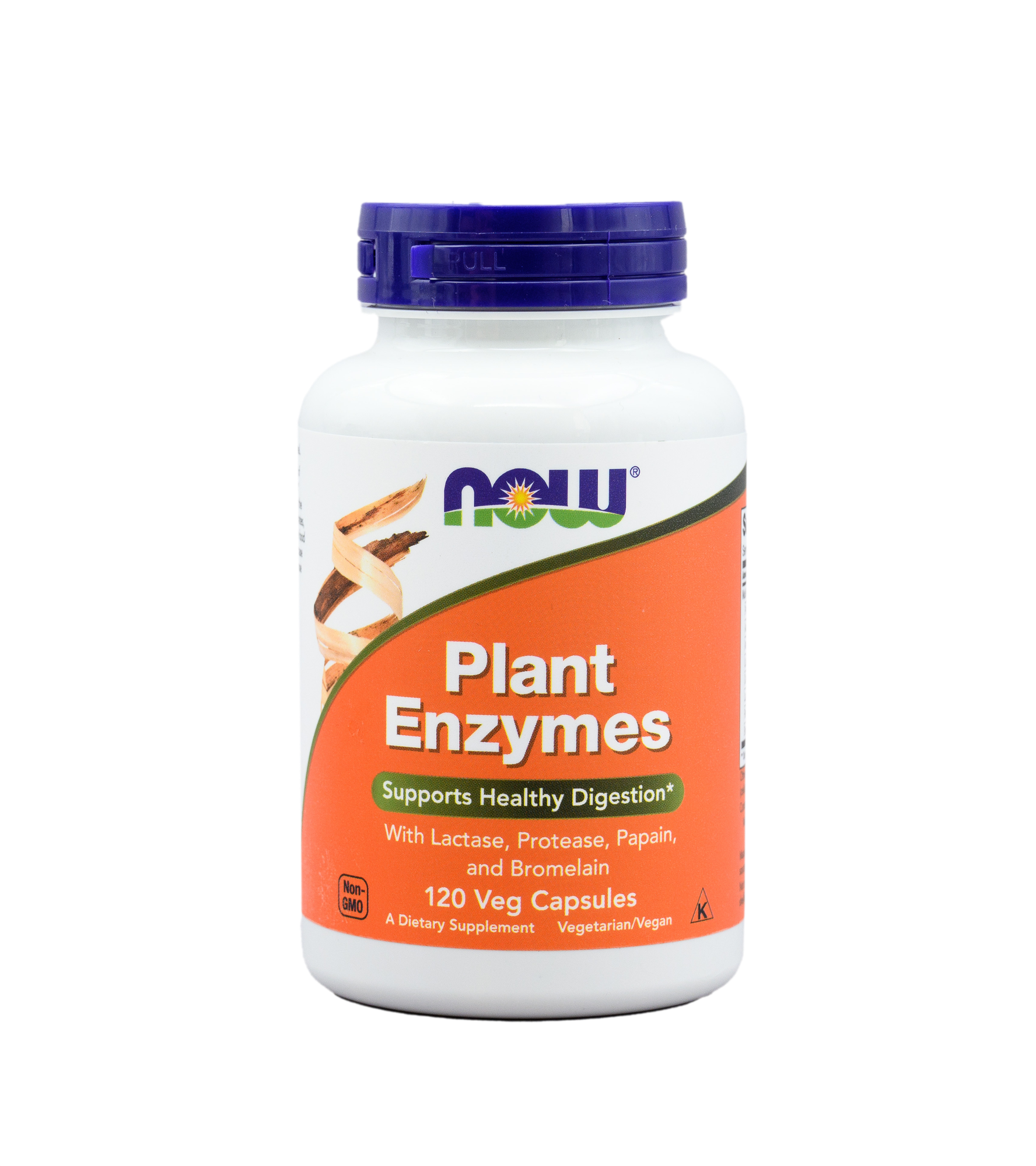 Now PLANT ENZYMES 120 капсул. Энзимы для пищеварения. Произведено в США.