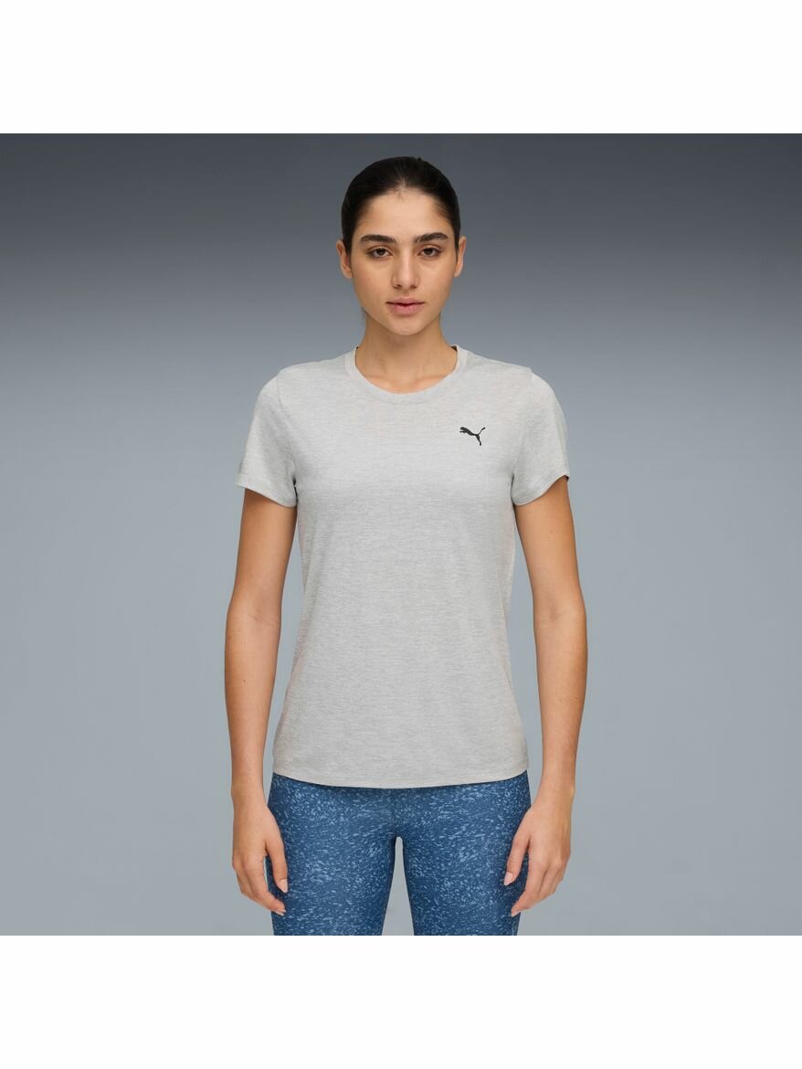 Футболка спортивная PUMA TAD ESSENTIALS Heather Tee Women
