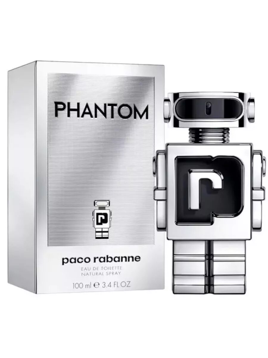 Туалетная вода "Paco Rabanne Phantom", унисекс, спрей, 100мл