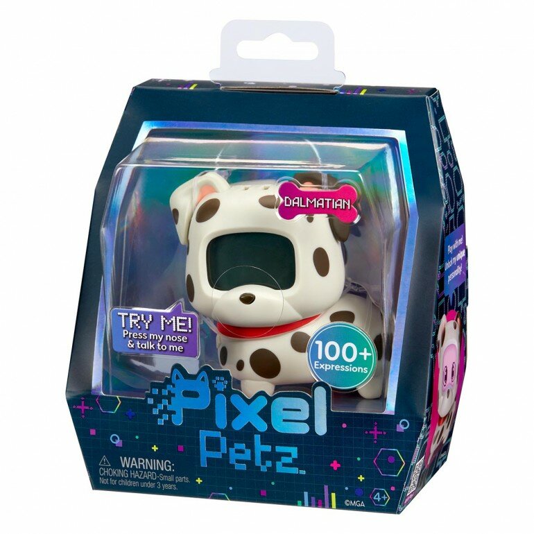 Интерактивный питомец Pixel Petz Mascot MGA 521648, электронная игрушка, виртуальный зверёк