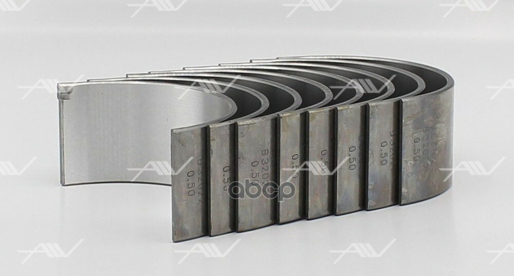 Вкладыши шатунные 0.50 MITSUBISHI 4D55/56 4G51-54 Autowelt арт. BE32022