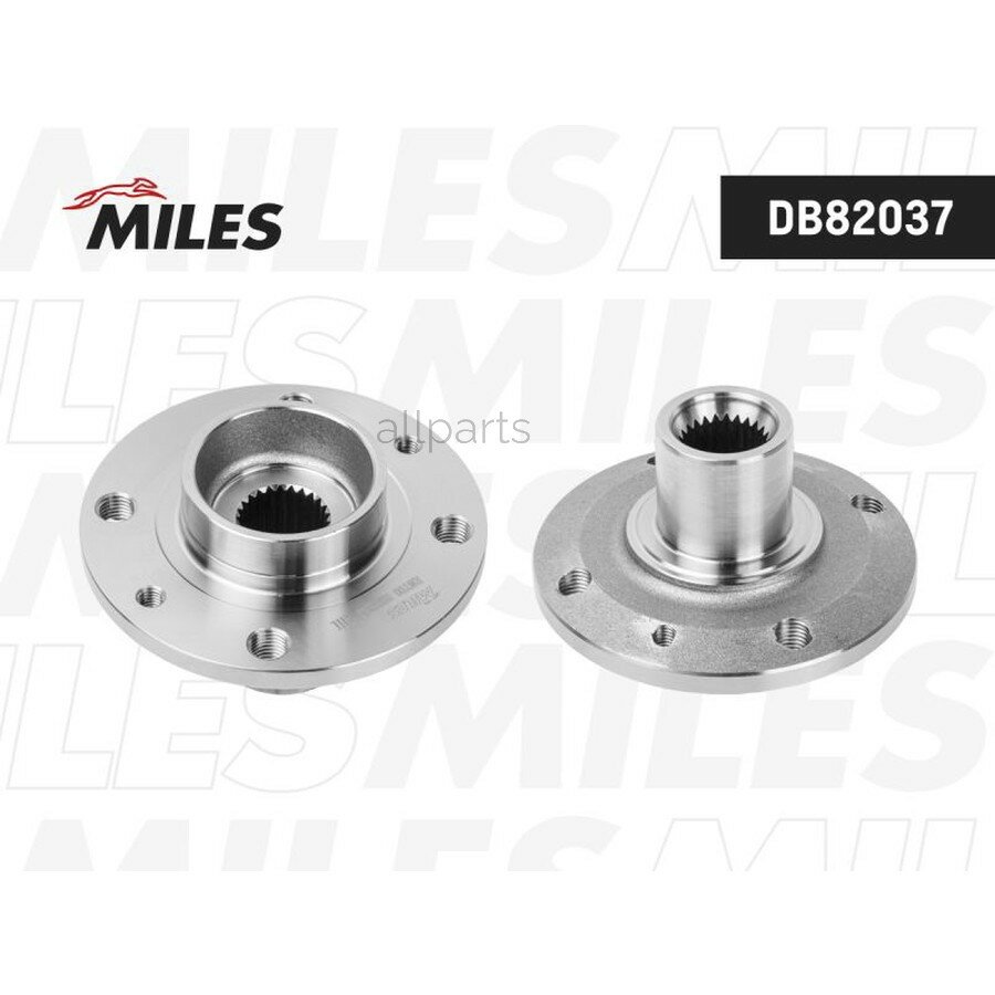 MILES DB82037 Ступица колеса RENAULT SCENIC II 03-/CLIO III 08-/DOKKER 13-/MEGANE II 03- пер.