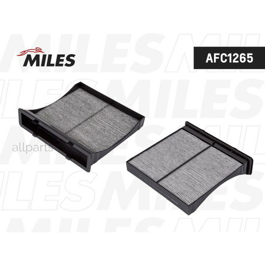 MILES AFC1265 Фильтр салона SUBARU IMPREZA/FORESTER 08- угольный