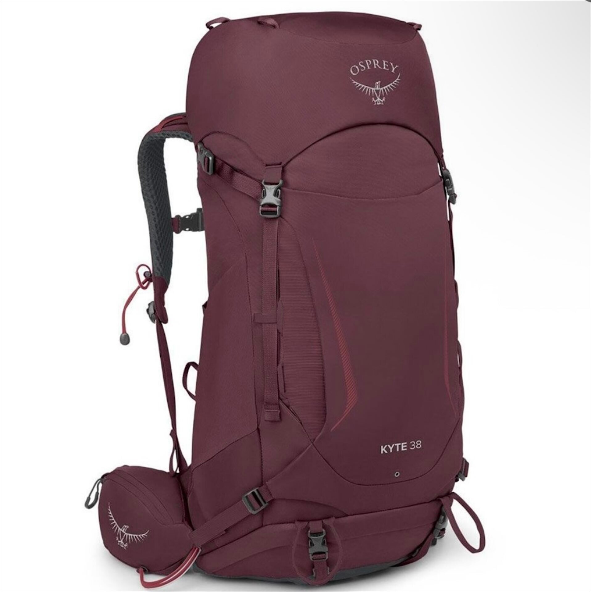 Рюкзак туристический тактический Osprey Kyte 38 Elderberry Purple WM/L черный