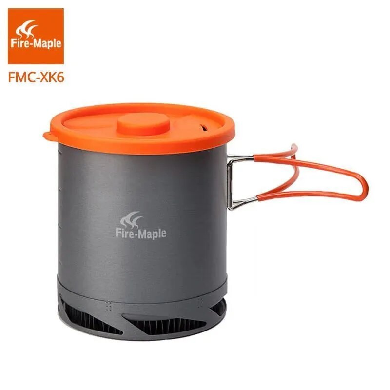 Котел Fire Maple FMC-XK6 и система теплообмена объемом 1 л (оранжевый)