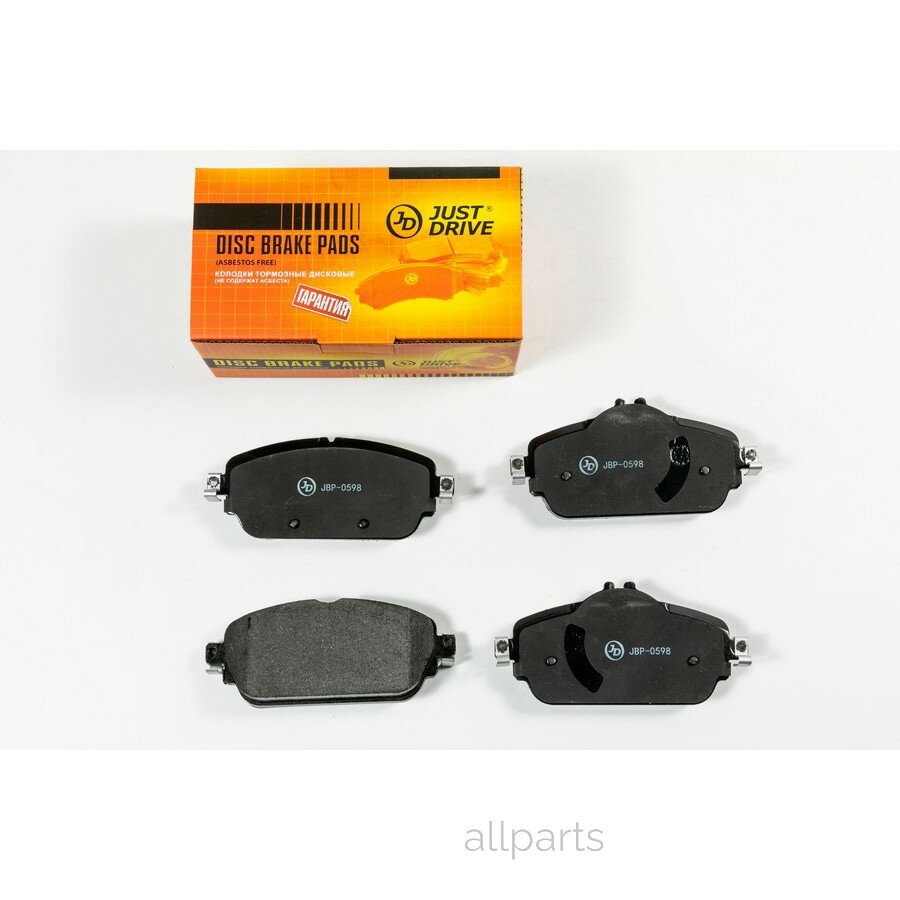 JUST DRIVE JBP0598 Колодки тормозные дисковые, передние