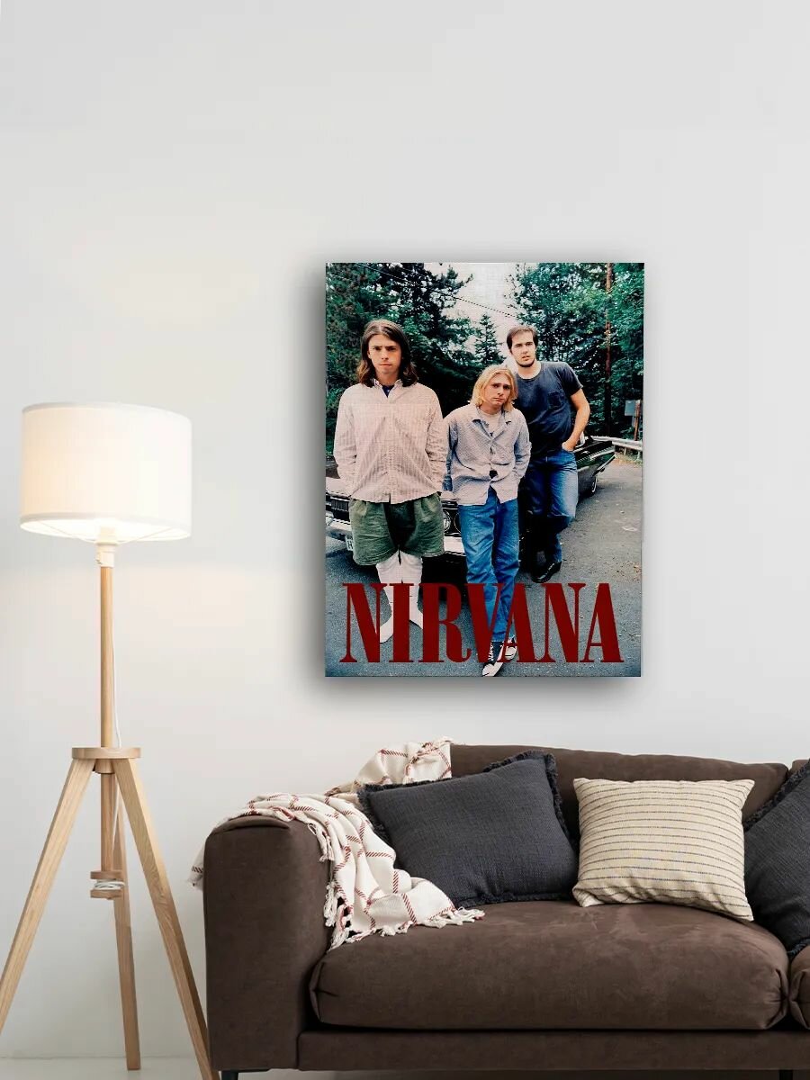 Картина на стену Nirvana, на подрамнике, 1шт, 38х25 размер. — фото 1