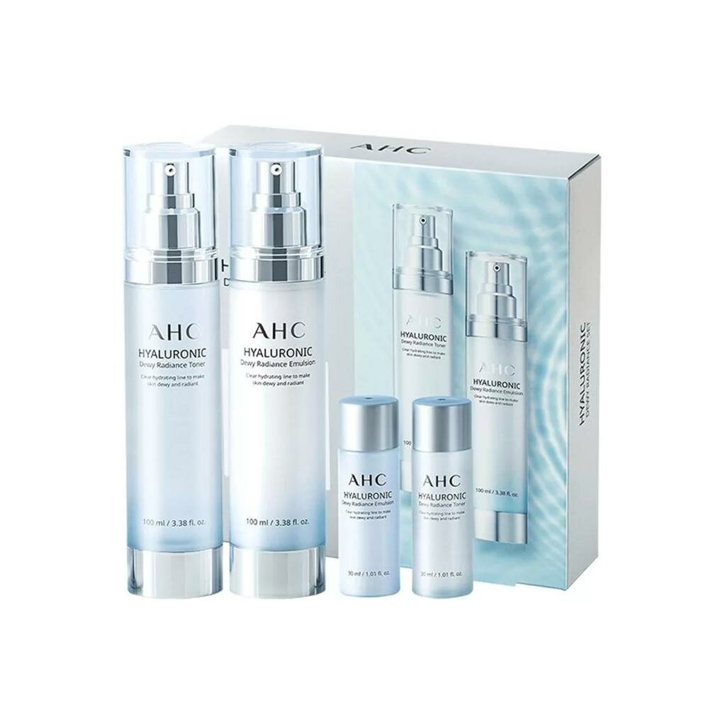 Набор для ухода за кожей унисекс A.H.C Hyaluronic Dewy Radiance 5697036