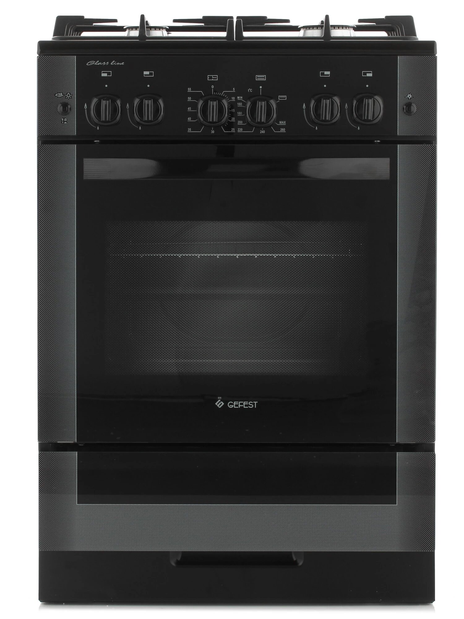 Газовая плита Gefest ПГ 6500-02 0115, черный