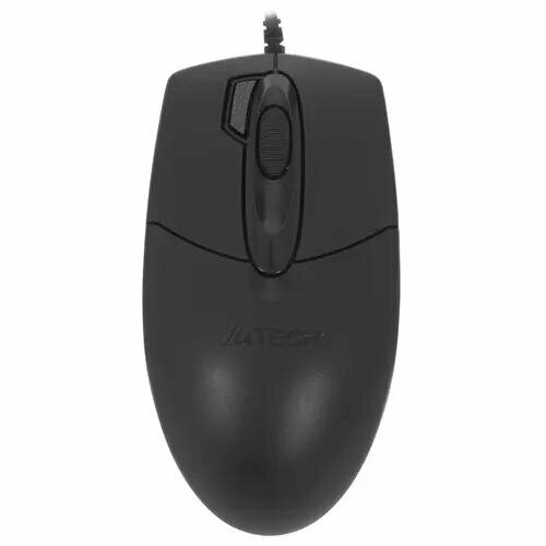 Мышь проводная A4TECH компьютерная OP-730D черный оптическая