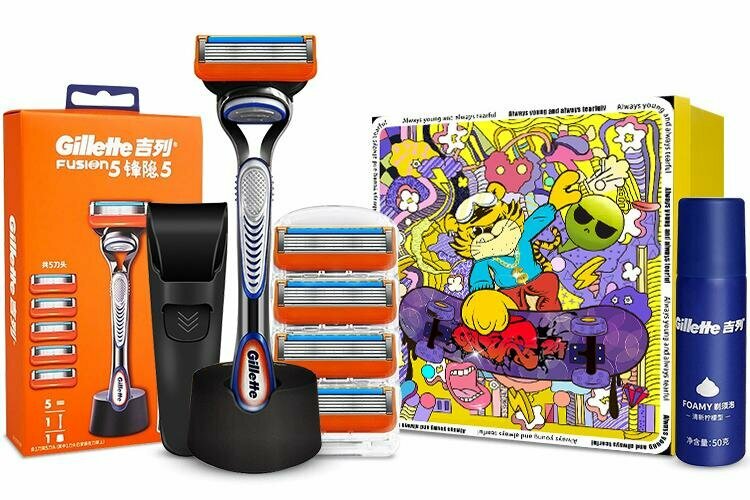 Набор бритв мужской Gillette Fusion 5