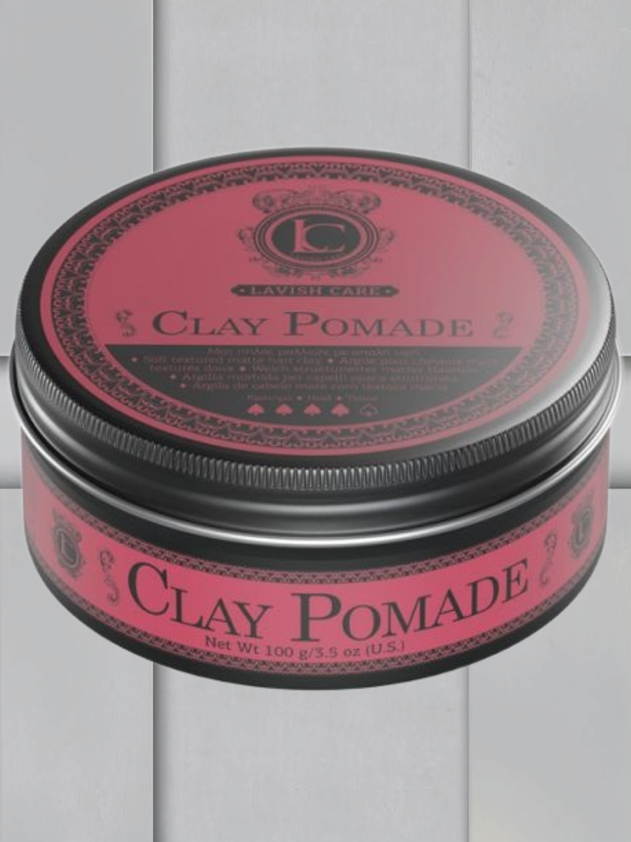 LAVISH CARE Глина для Укладки Волос Сильной Фиксации CLAY POMADE, 100 мл