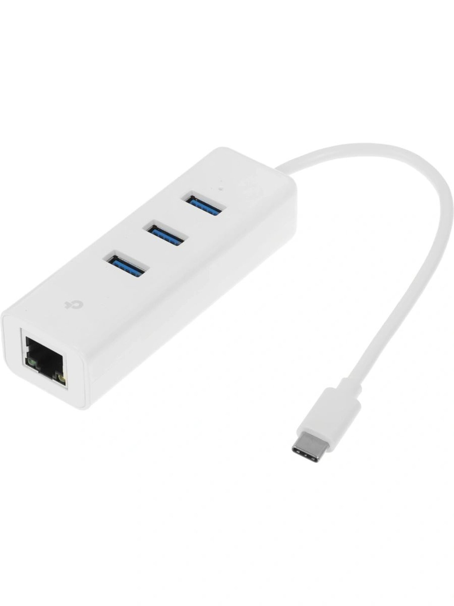Сетевой адаптер TP-Link UE330C, USB Type-C, Gigabit Ethernet, белый