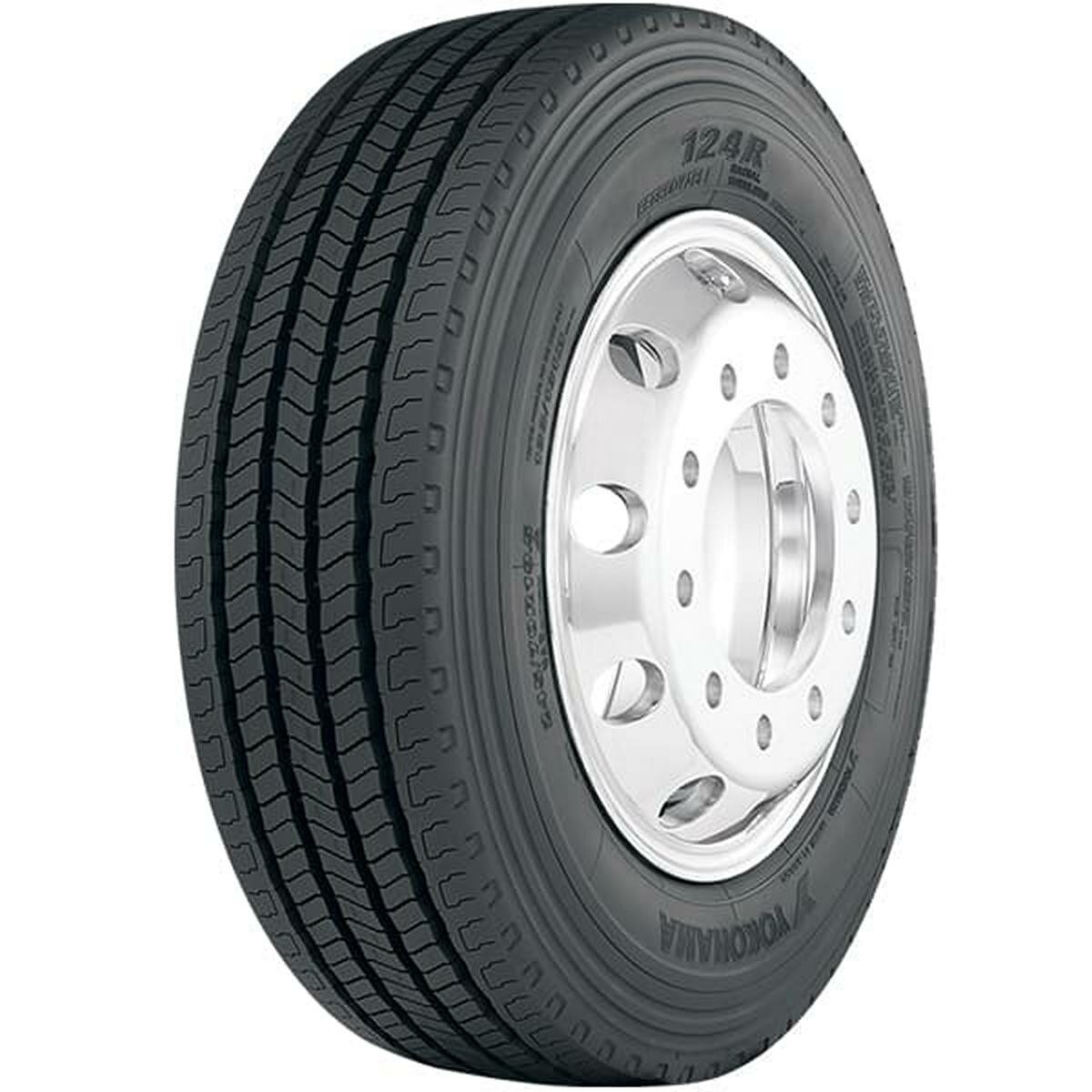 Грузовые Шины Yokohama 124R 315/70 R22.5 156/150L рулевая- для грузовых автомобилей