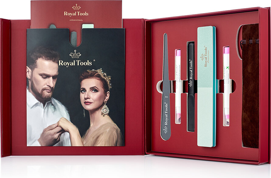 Royal Tools Королевский набор для маникюра (5 шт.) Royal Manicure Set 50ml