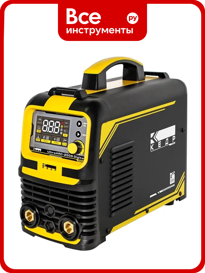 Аппарат инверторный Кедр UltraARC-250S Pulse Digital (230В, 20-220А), шт 8027929